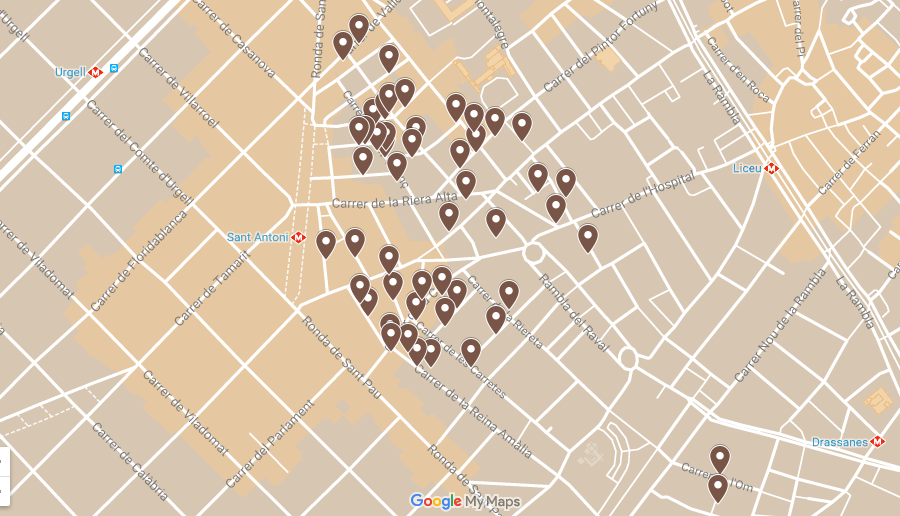 Els veïns detecten fins a mig centenar de narcopisos al Raval