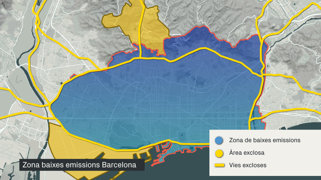 ZBE Barcelona: Mapa, multes i FAQS (Setembre 2020) | betevé