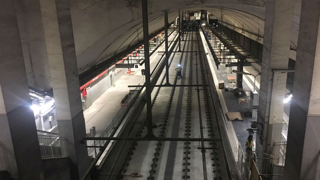 Les obres de la Línia 1 del metro veuen la llum al final del túnel | betevé