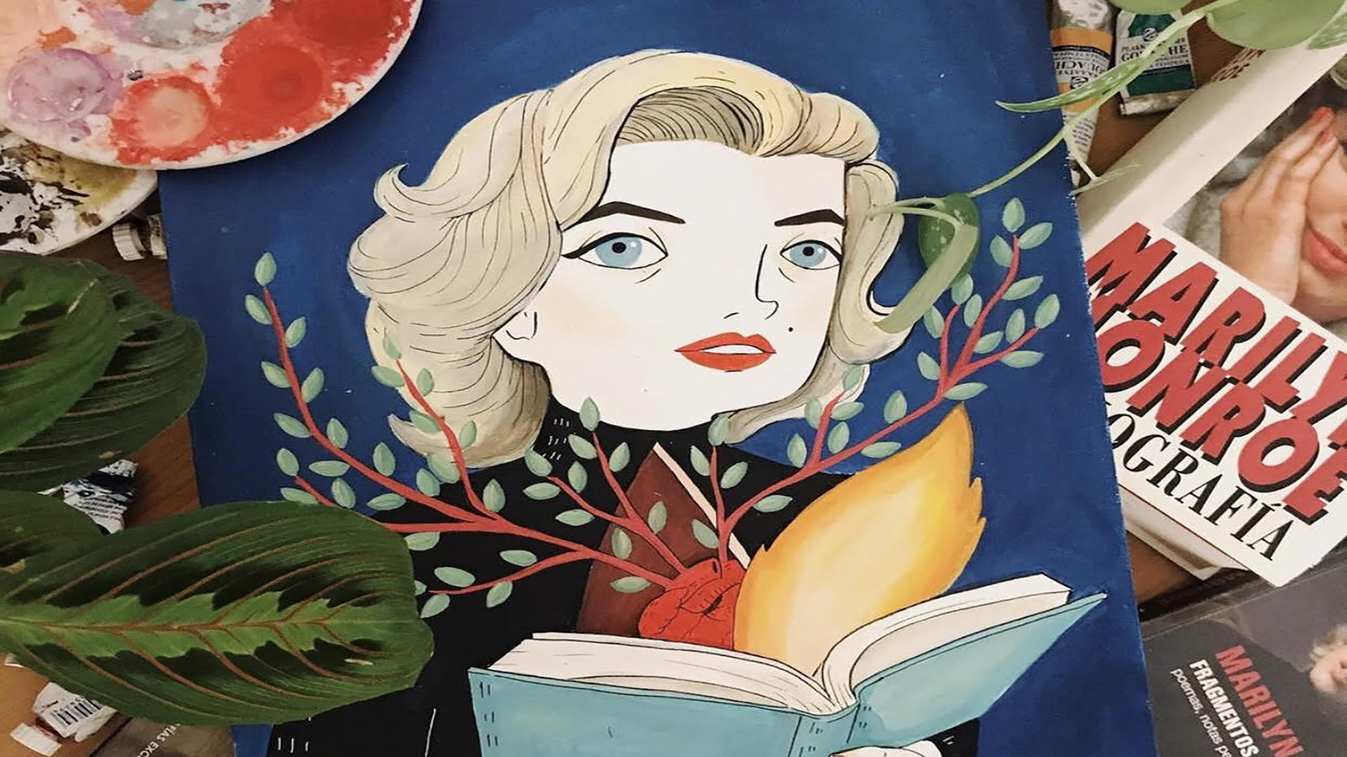 La biografia de Marilyn, segons la il·lustradora María Hesse | betevé