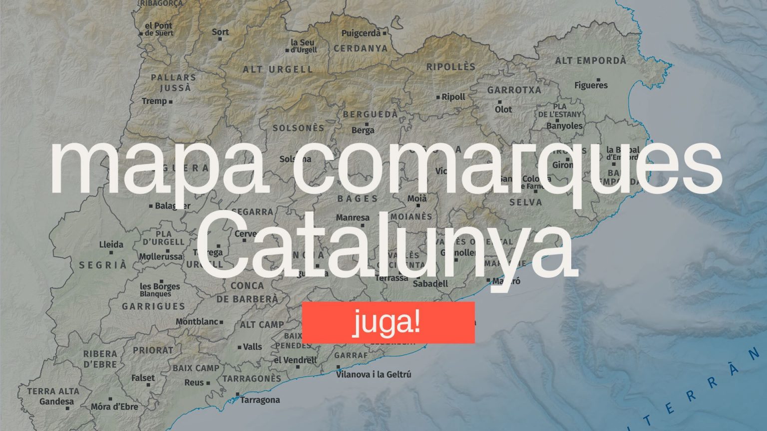 Joc de Comarques de Catalunya: Saps dir les capitals? | betevé