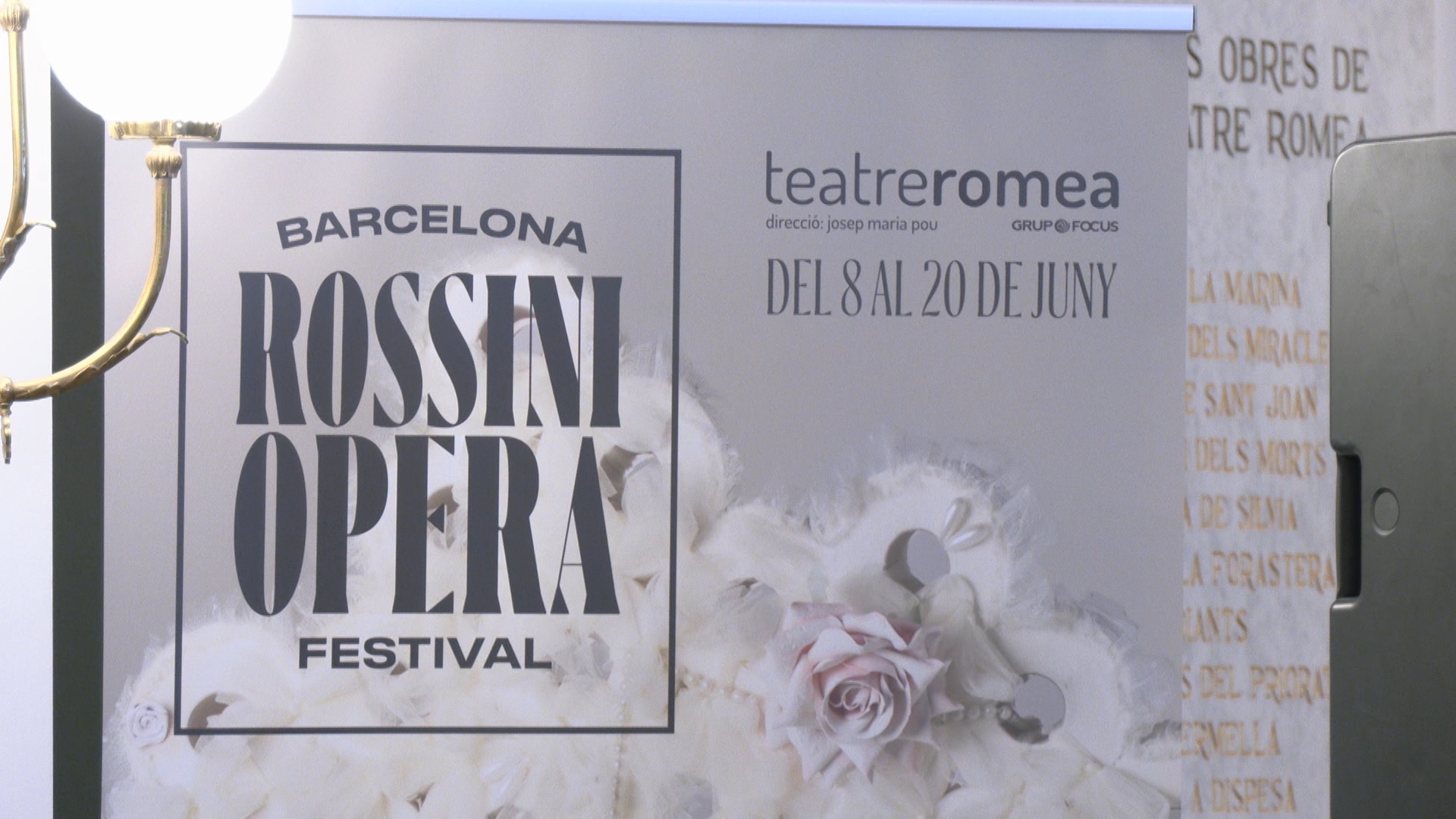 El Teatre Romea acull el nou Barcelona Rossini Opera Festival | betevé