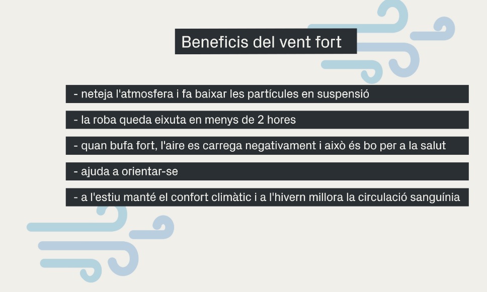 Un hivern de vent i fred pot tenir molts beneficis