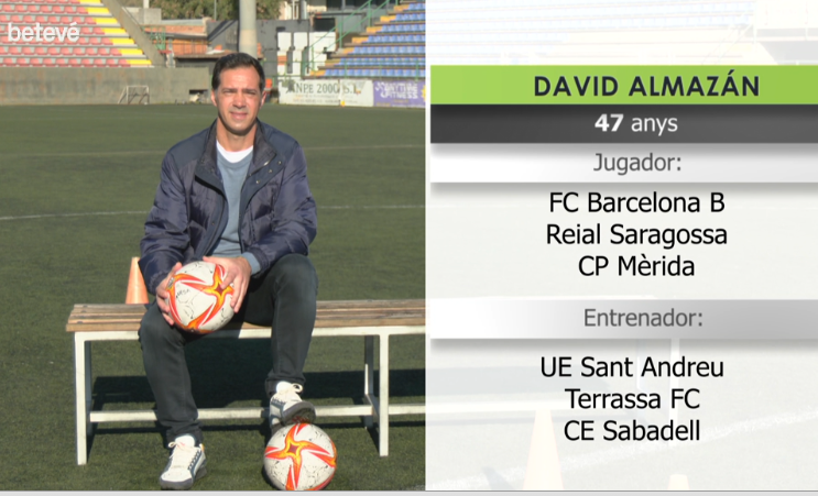 David Almazán: "Sense esforç no hi ha recompensa"