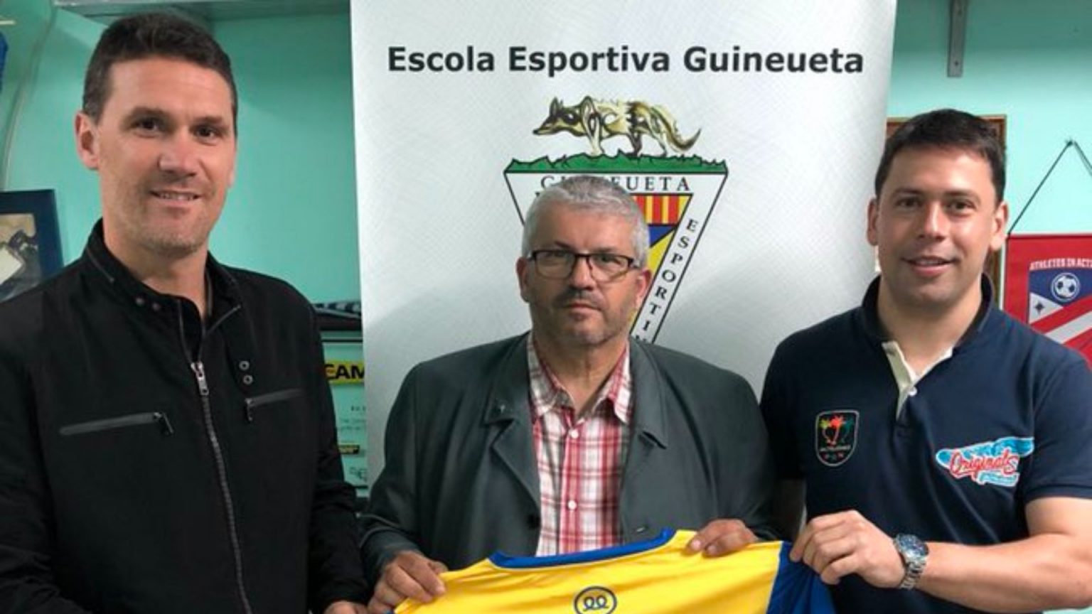 José Centeno, president de la Guineueta quatre anys més