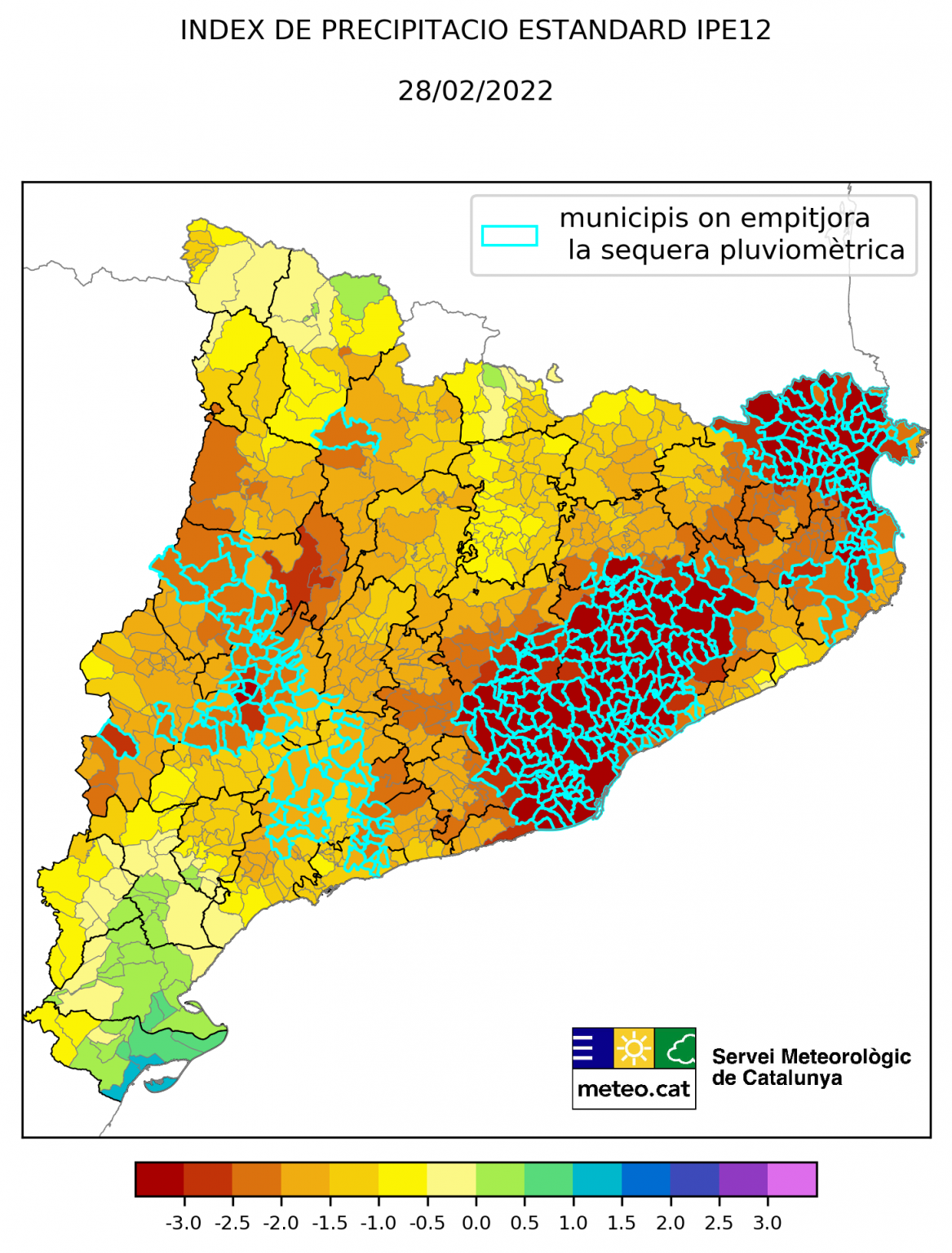 La sequera s'enforteix a Catalunya: ja afecta un 60 % del país