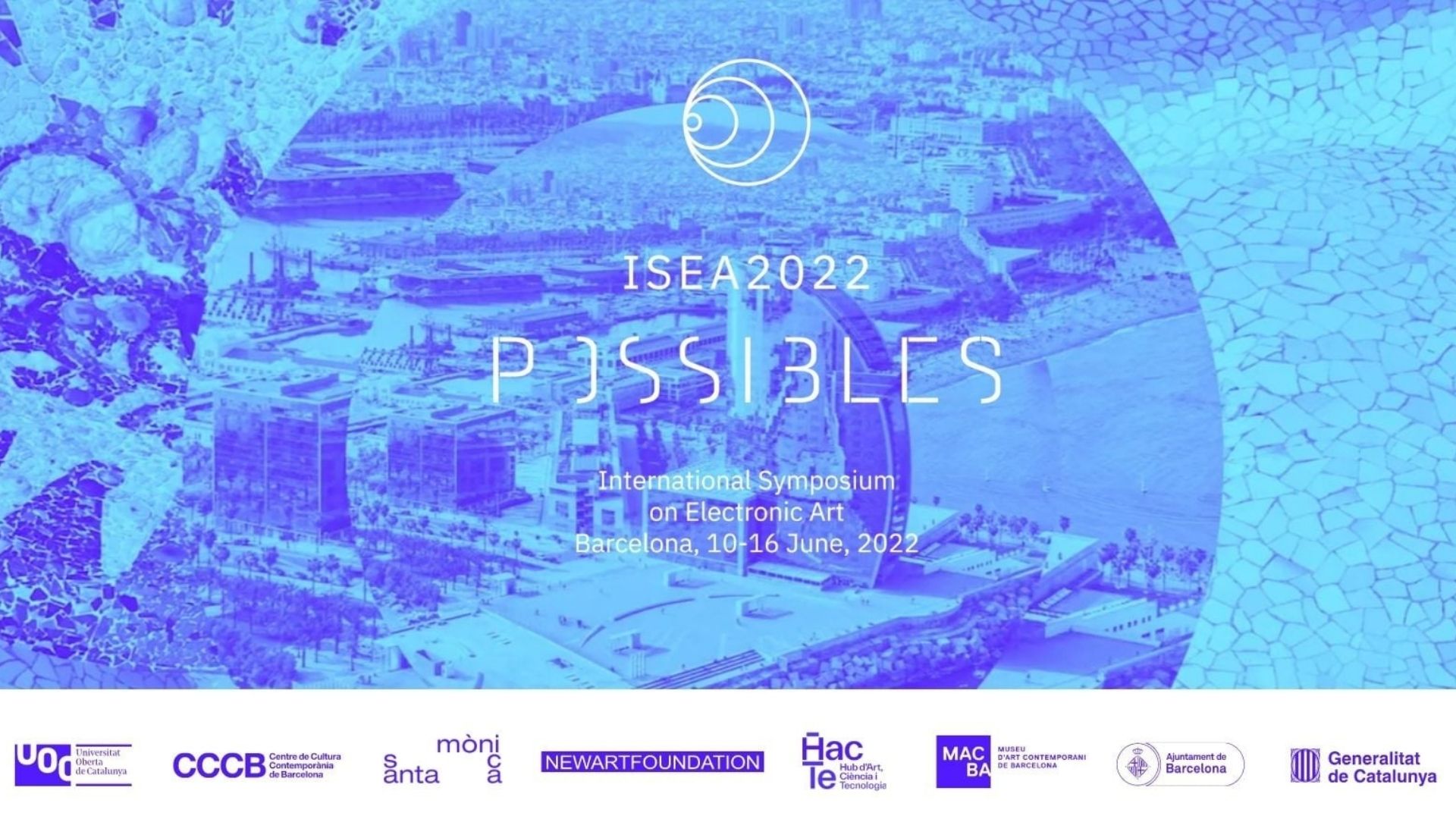 Un mapatge a l'Hospital de Sant Pau per l'ISEA 2022 Barcelona