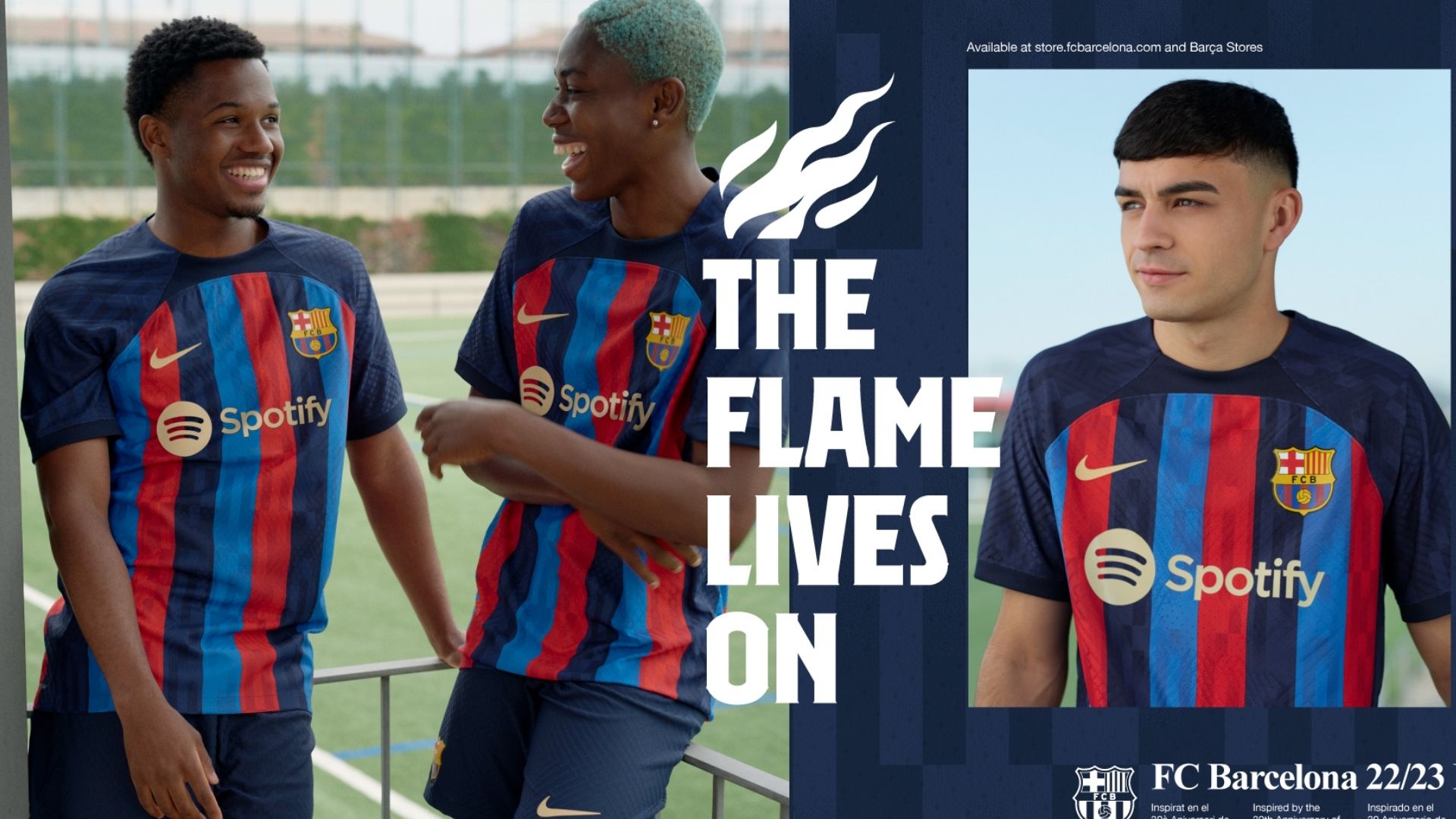 Samarreta del Barça 2022-23 s'inspira en la Barcelona Olímpica