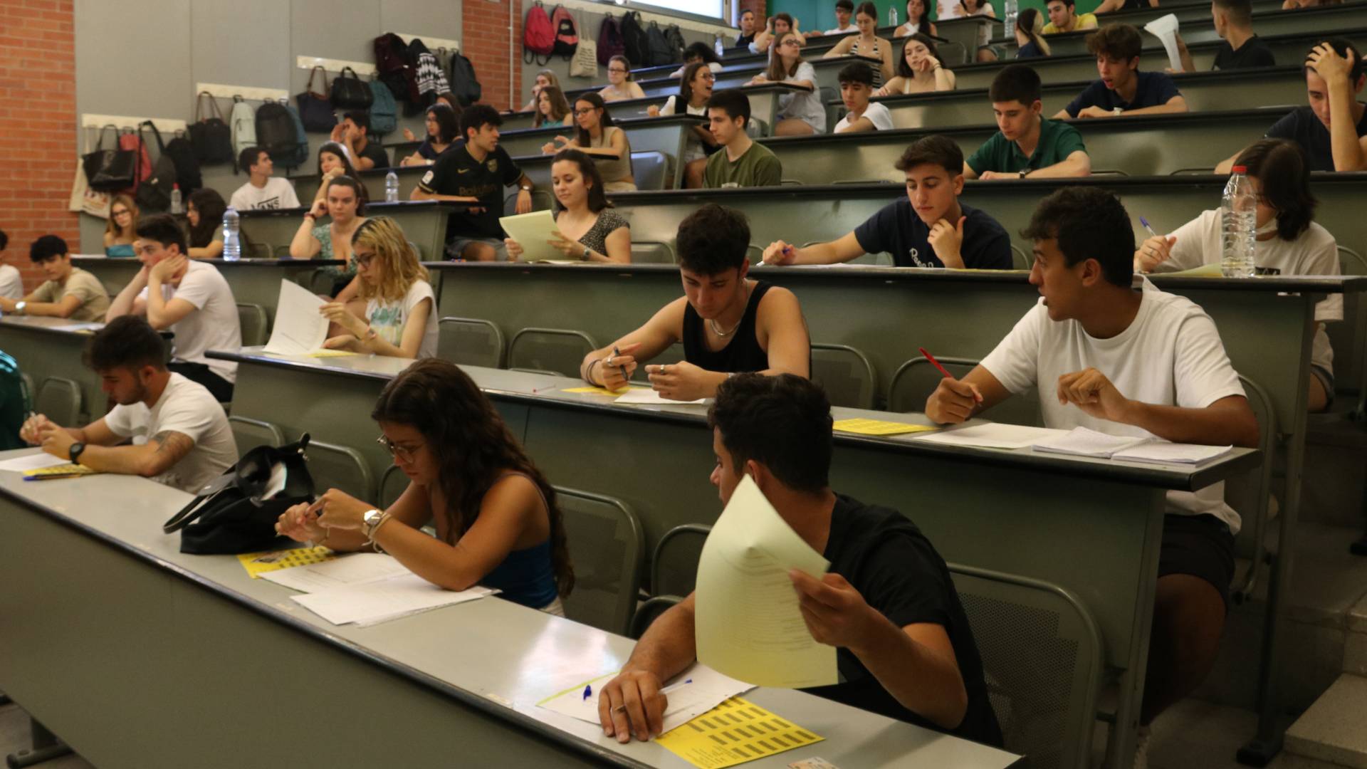 Les PAU de setembre comencen dimarts amb 5.352 estudiants