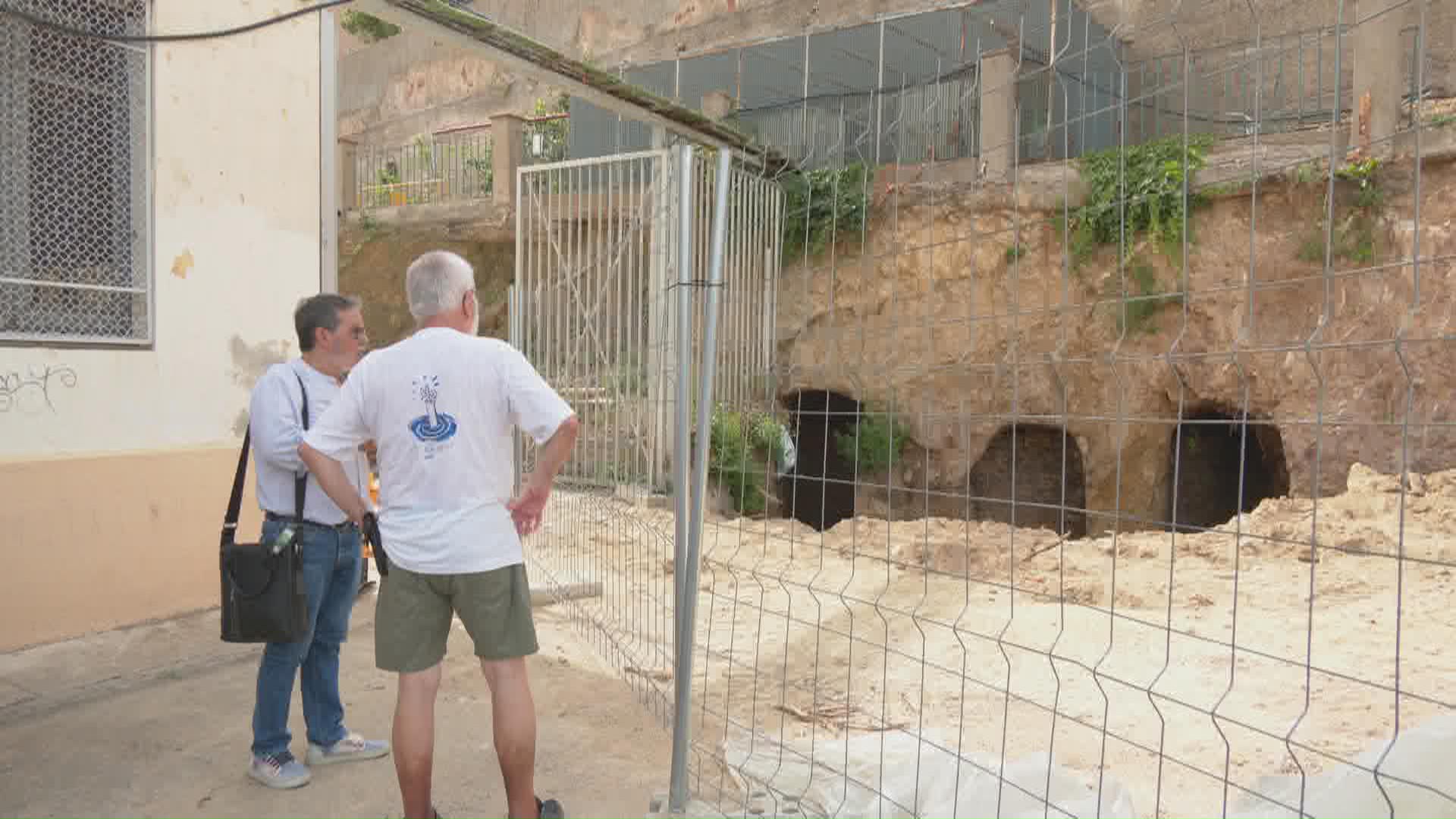 Estudien si cal apuntalar el refugi de Can Peguera