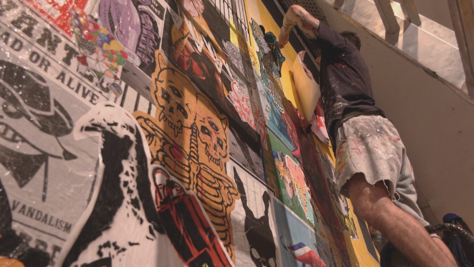 El "paste-up", expressió d'art urbà, ja té festival a Barcelona