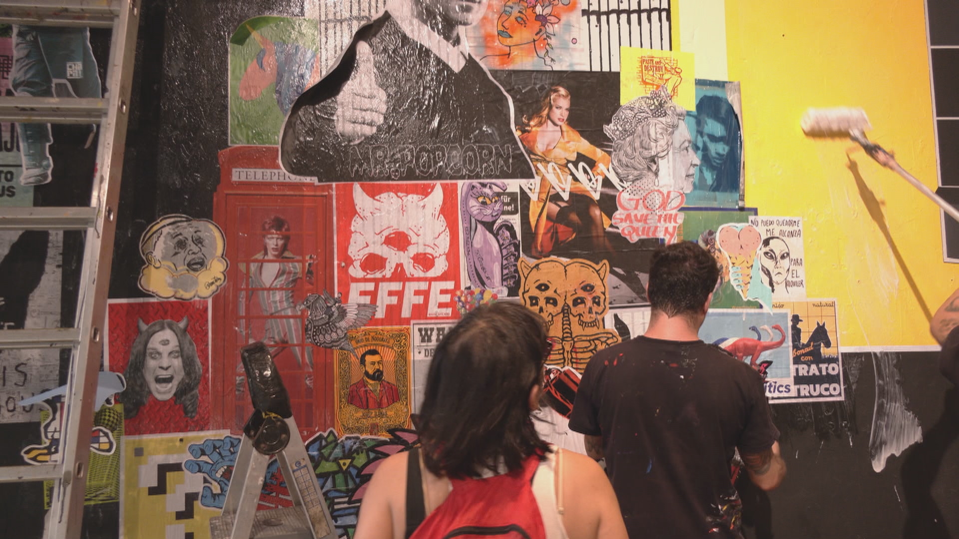 El "paste-up", expressió d'art urbà, ja té festival a Barcelona