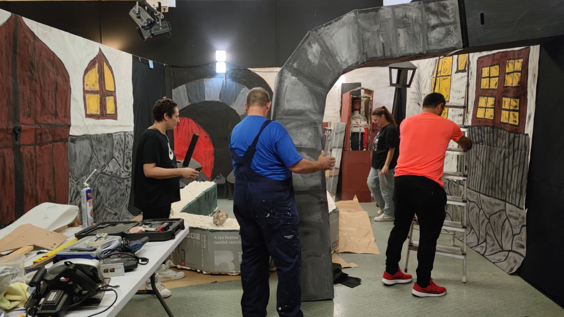 Torna el túnel del terror de la Trinitat Vella