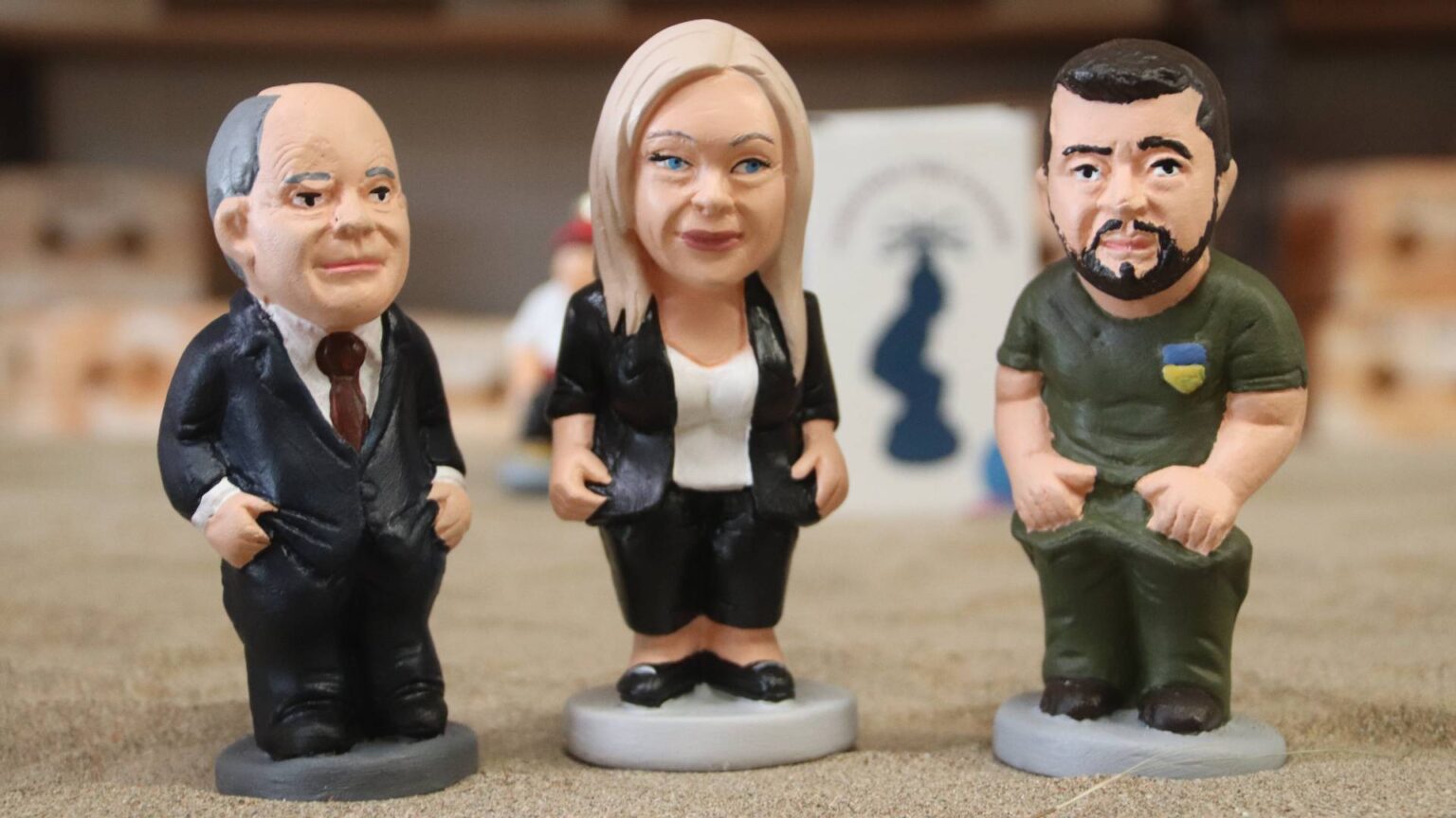 Zelenski, Camilo o David Broncano estrenen caganer