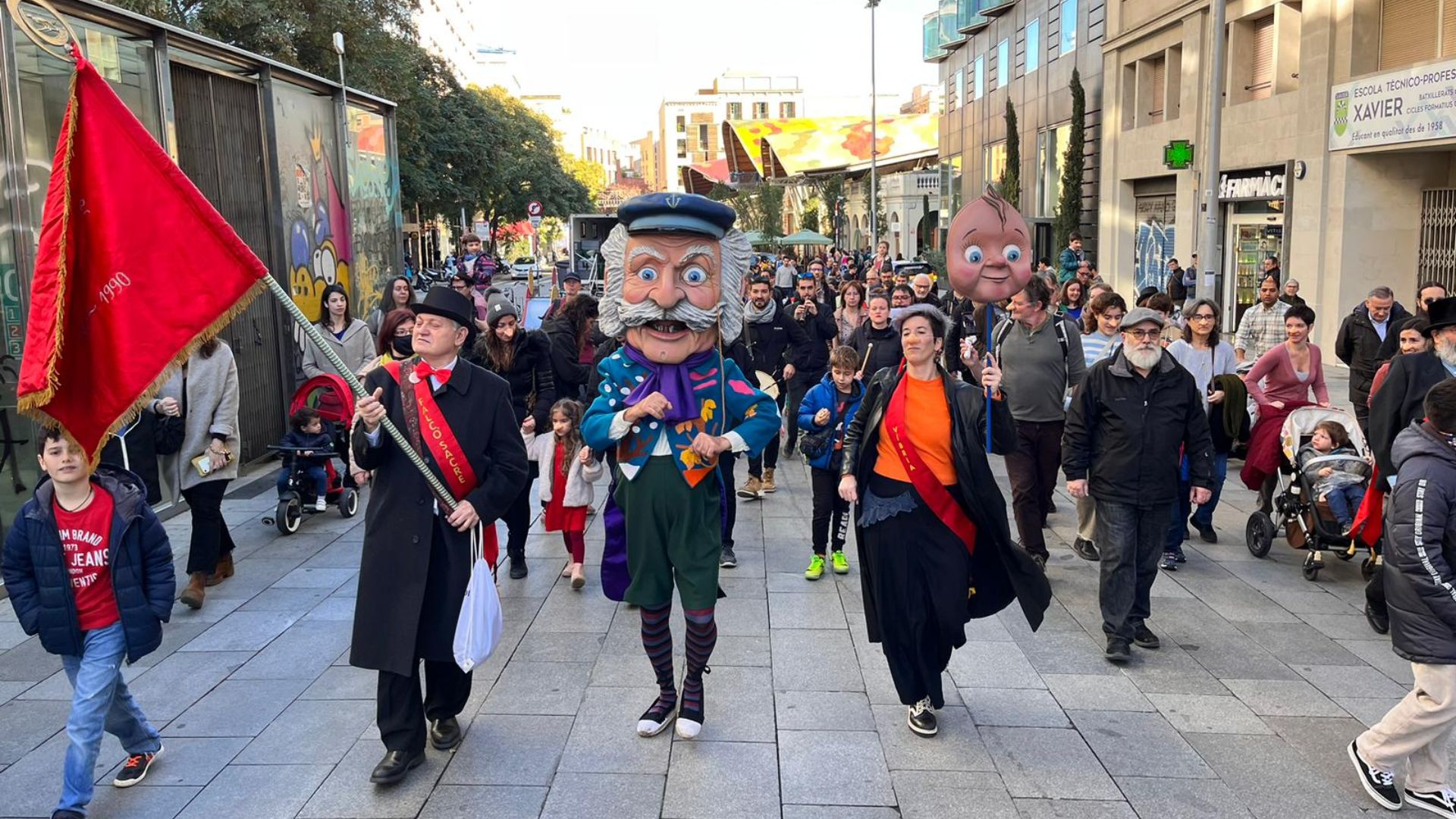 L'home dels Nassos torna als carrers de Barcelona