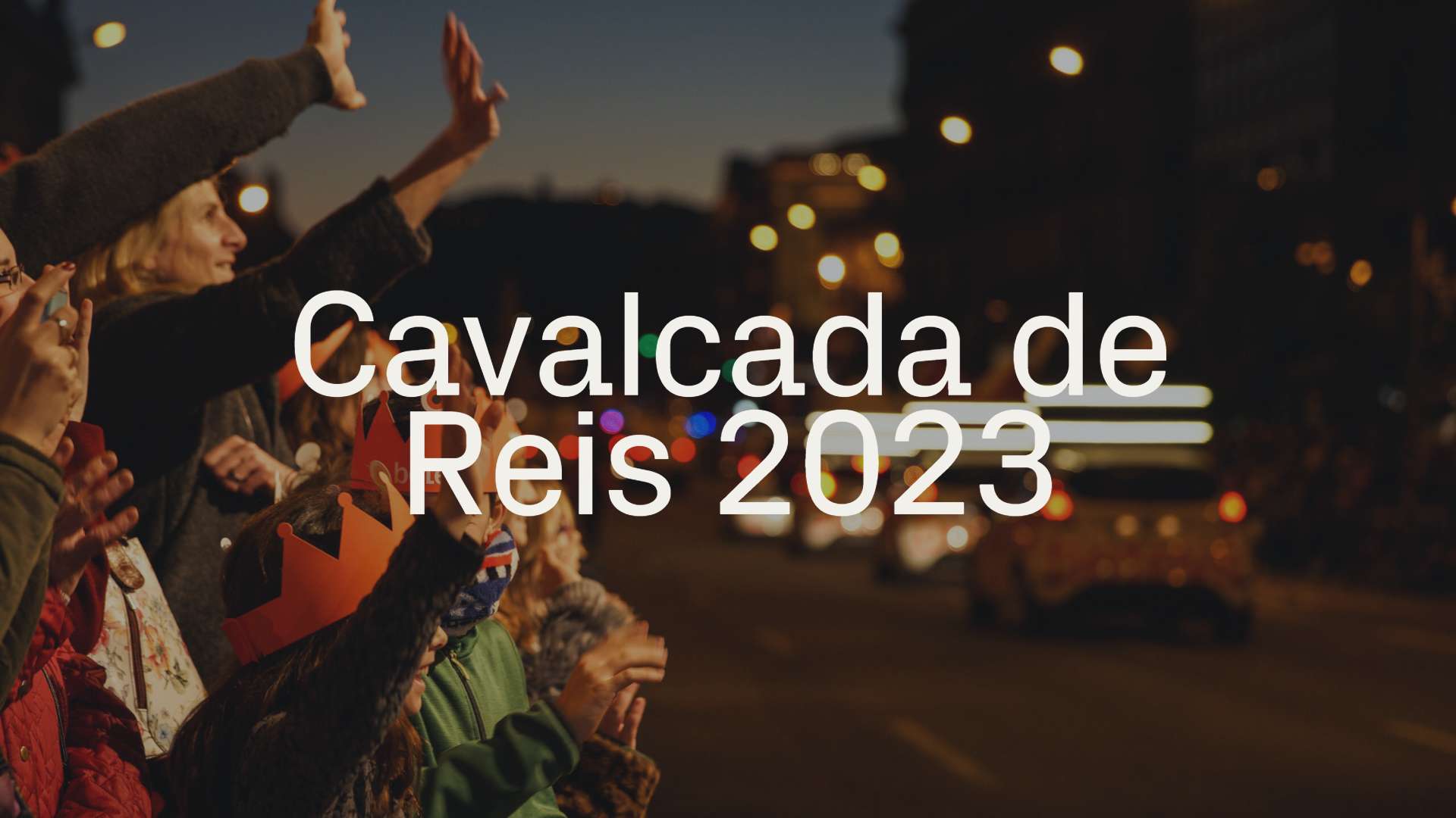 Cavalcada de Reis d'Orient a Barcelona 2023
