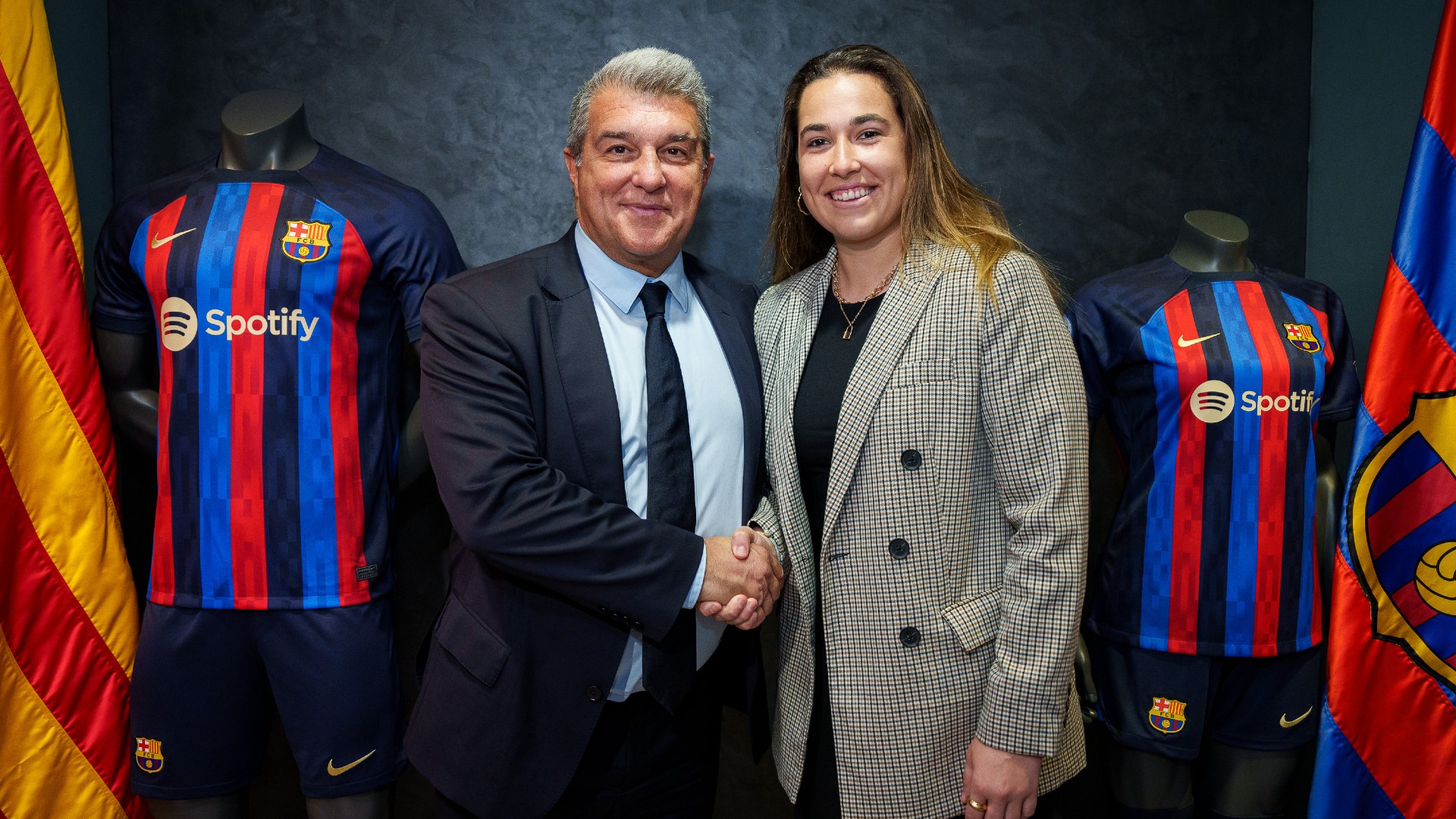 El Barça renova la portera Cata Coll fins al 2026
