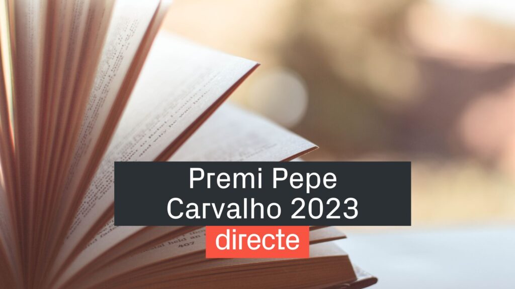 Guanyador del Premi Pepe Carvalho 2023