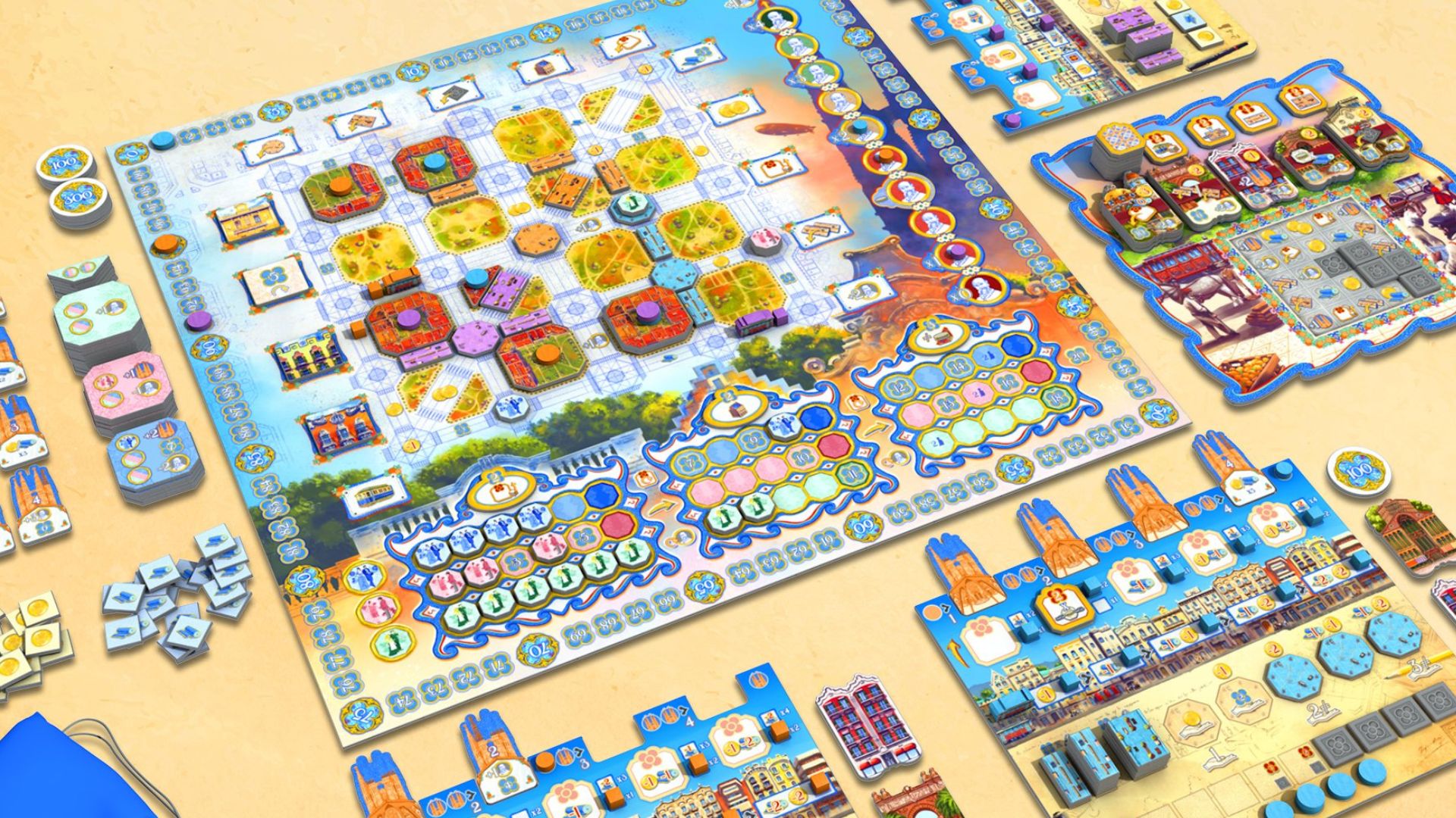 La construcció de l'Eixample, al joc de taula Barcelona