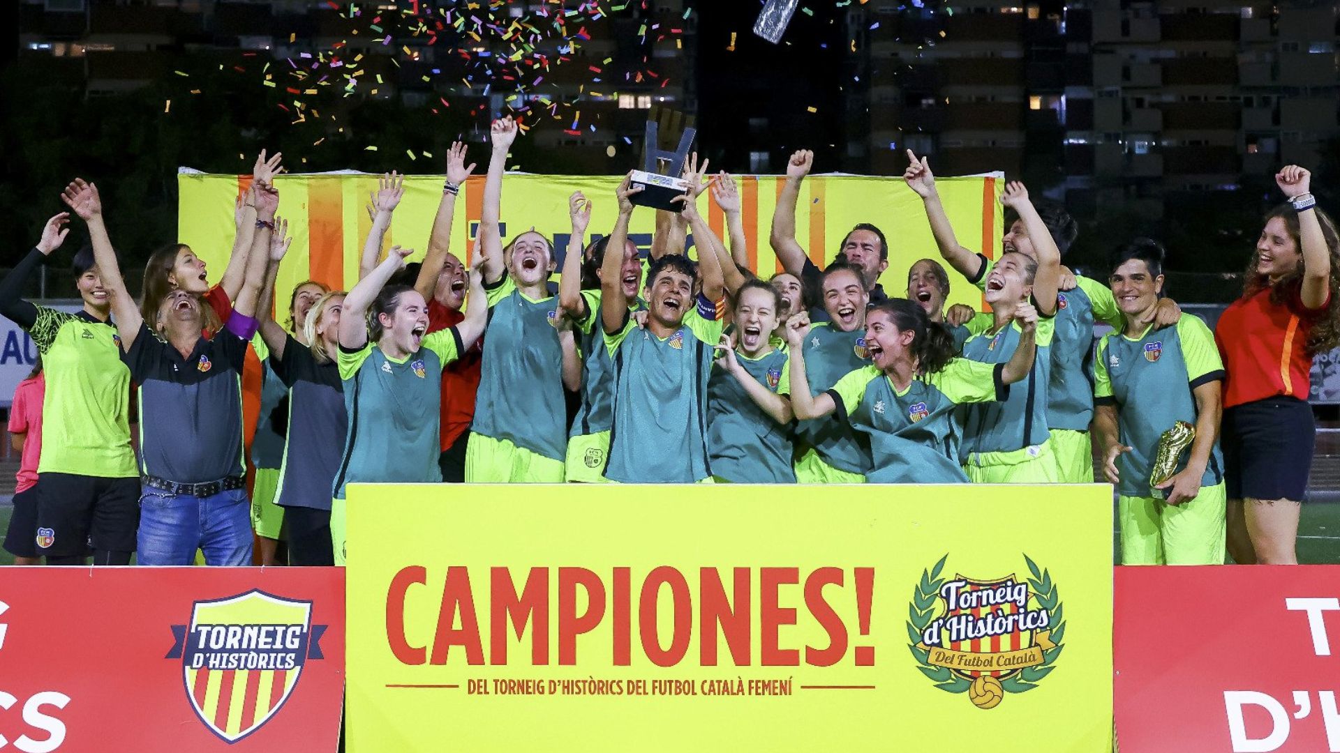 El Martinenc es corona com a campió del Torneig d'Històrics