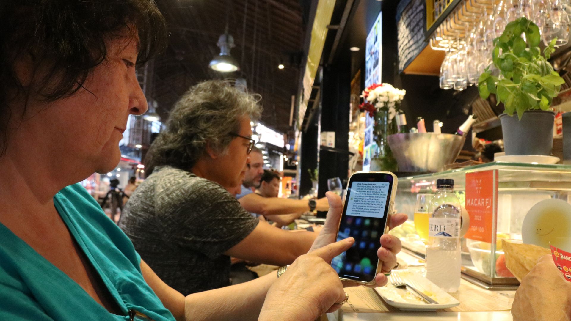 Prop del 90 % dels barcelonins reben l'alerta de Protecció Civil