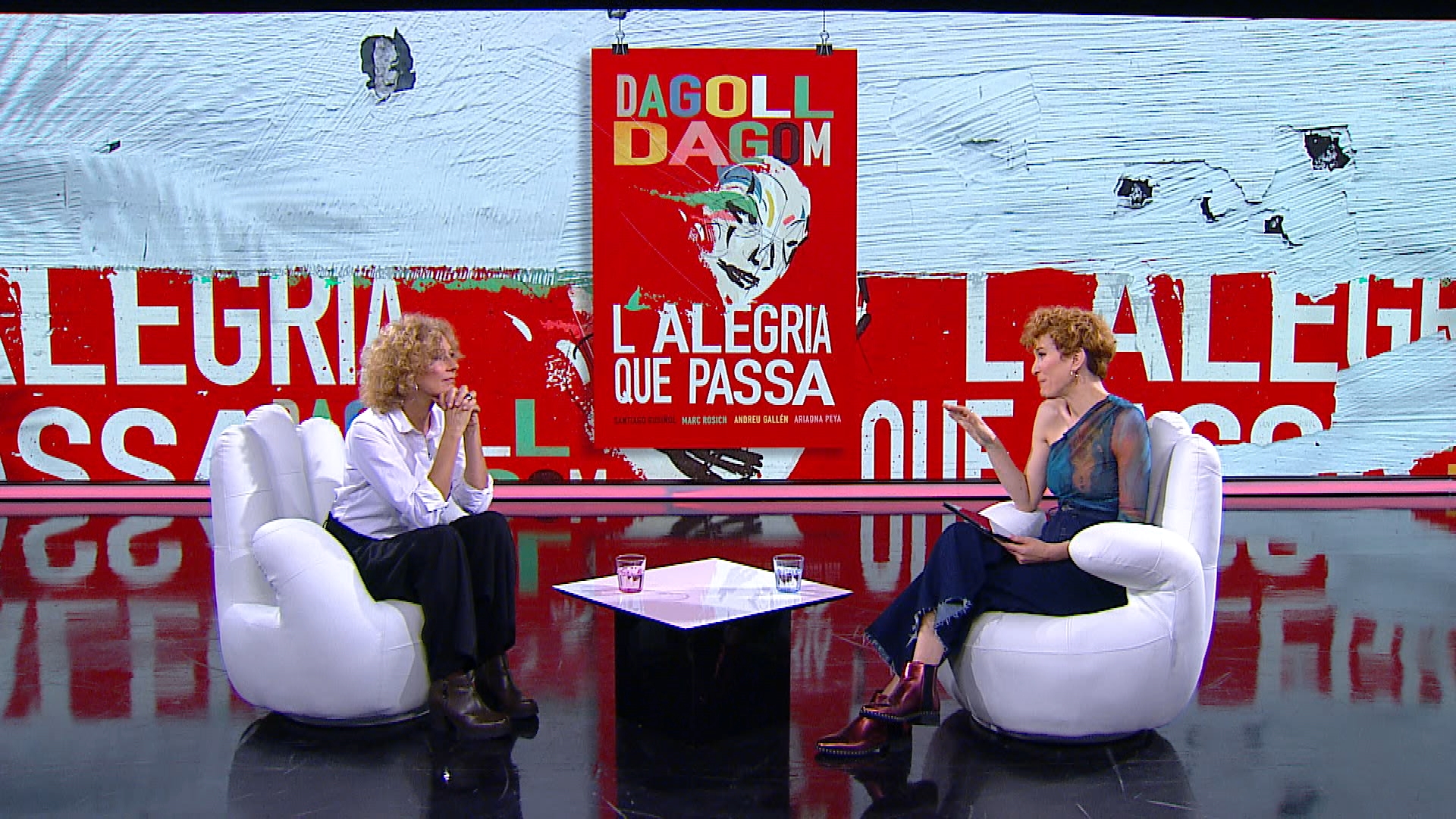 Àngels Gonyalons: "He fet feliç a gent amb la meva feina"