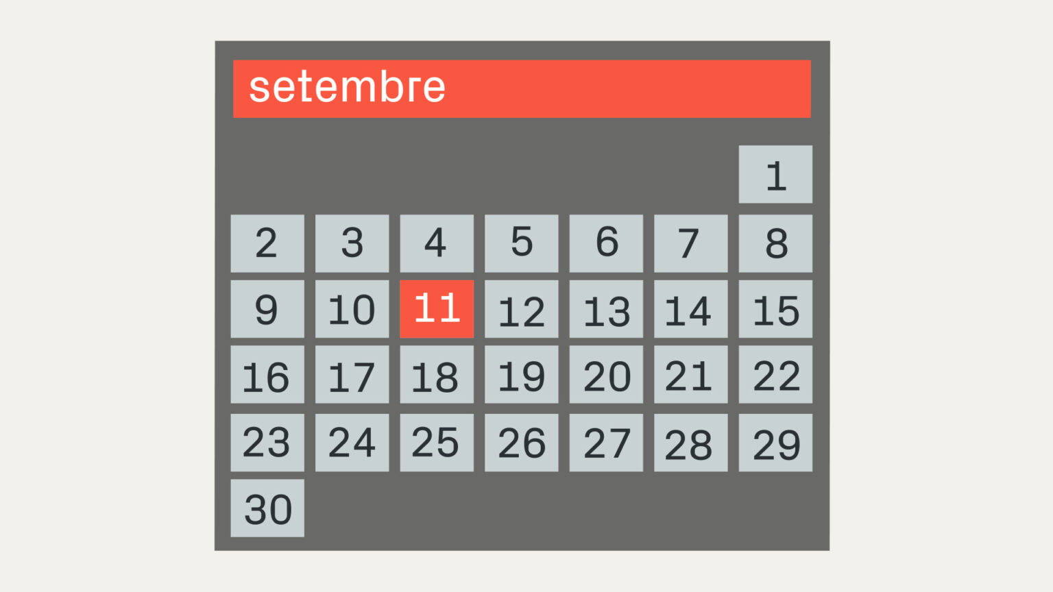 Calendari Setembre 2024 per imprimir: Festius, català i en PDF
