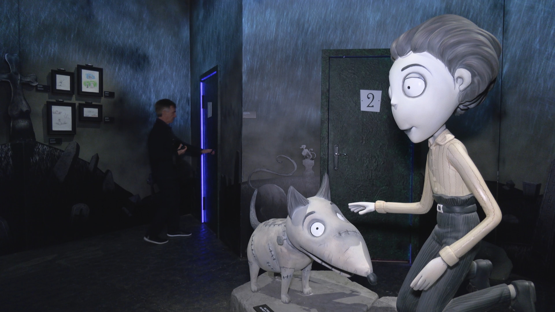 Inaugurada la mostra "Tim Burton, el laberint"