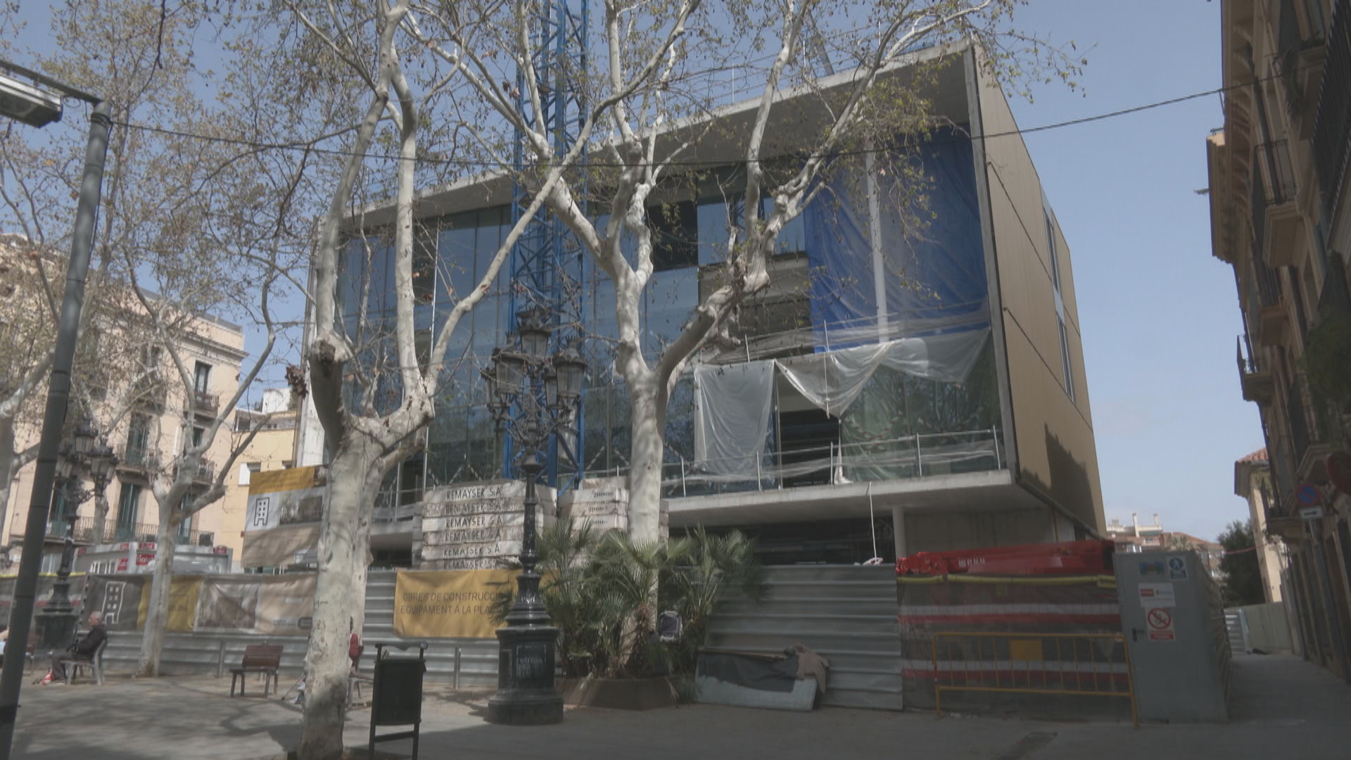 La biblioteca de Sarrià pren forma i s'inaugurarà a finals d'any