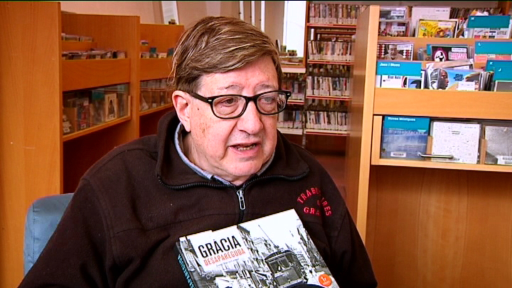 Josep Maria Contel, guardonat amb el Premi Vila de Gràcia 2023