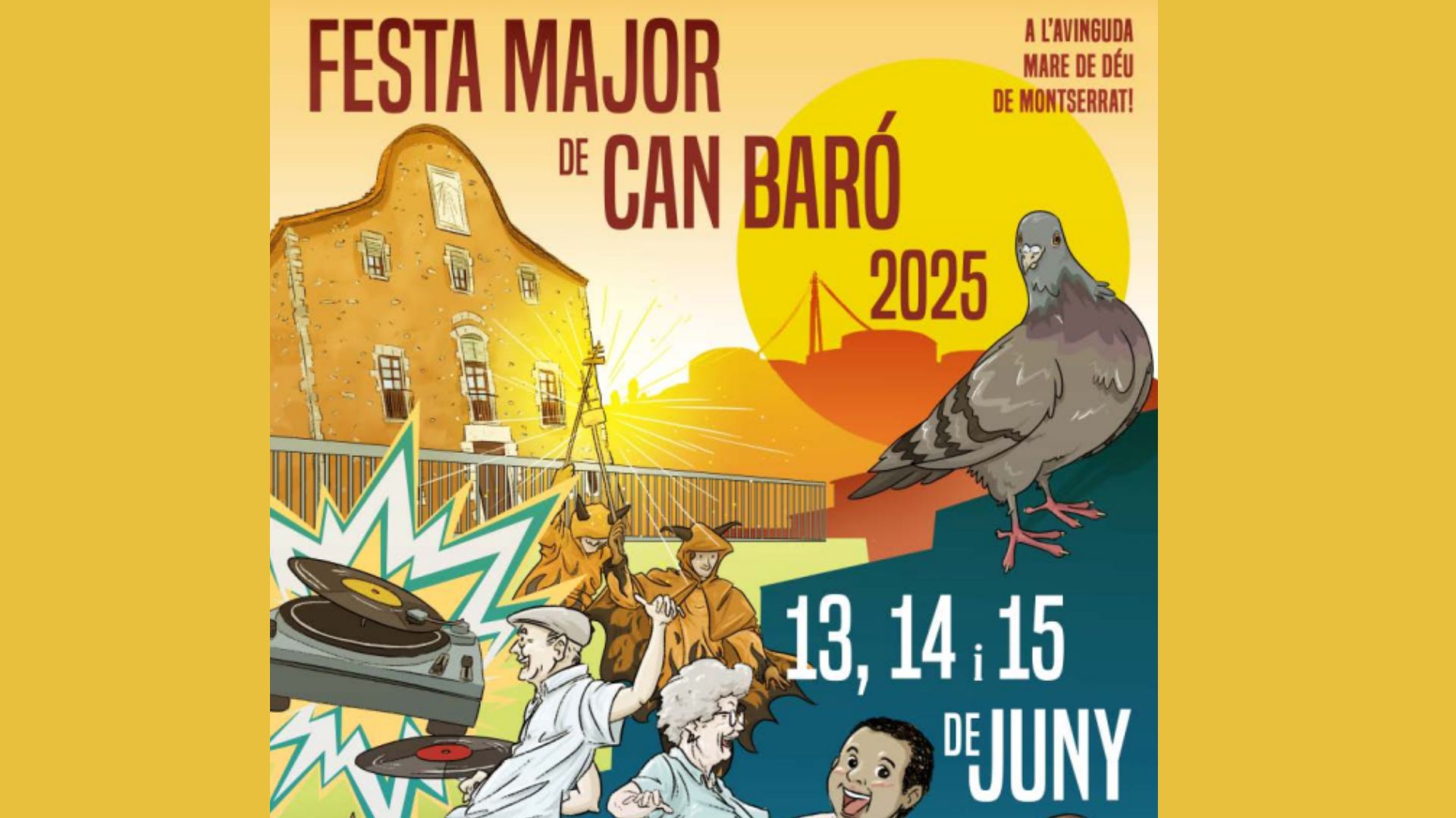 Festa Major de Can Baró 2025: Programa de festes, PDF