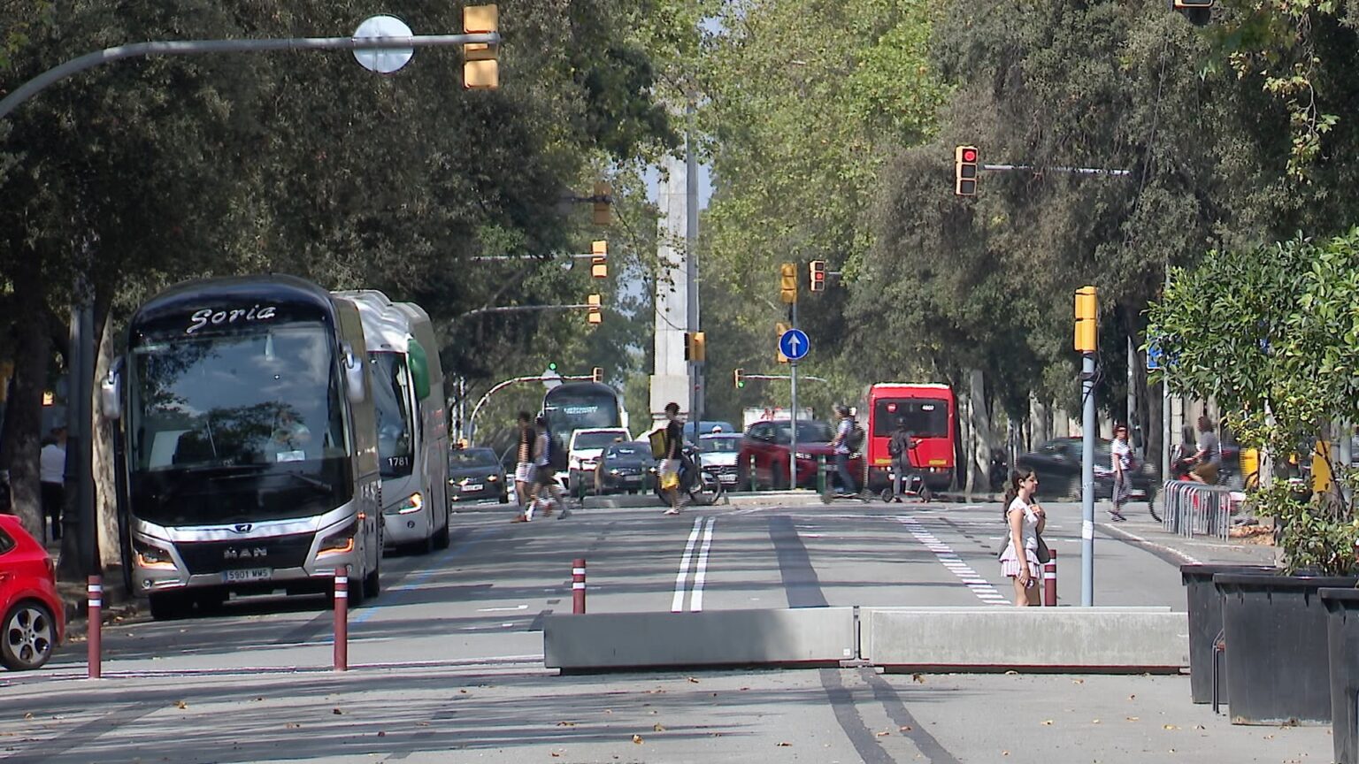 La connexió del tramvia fins a Francesc Macià, sense calendari