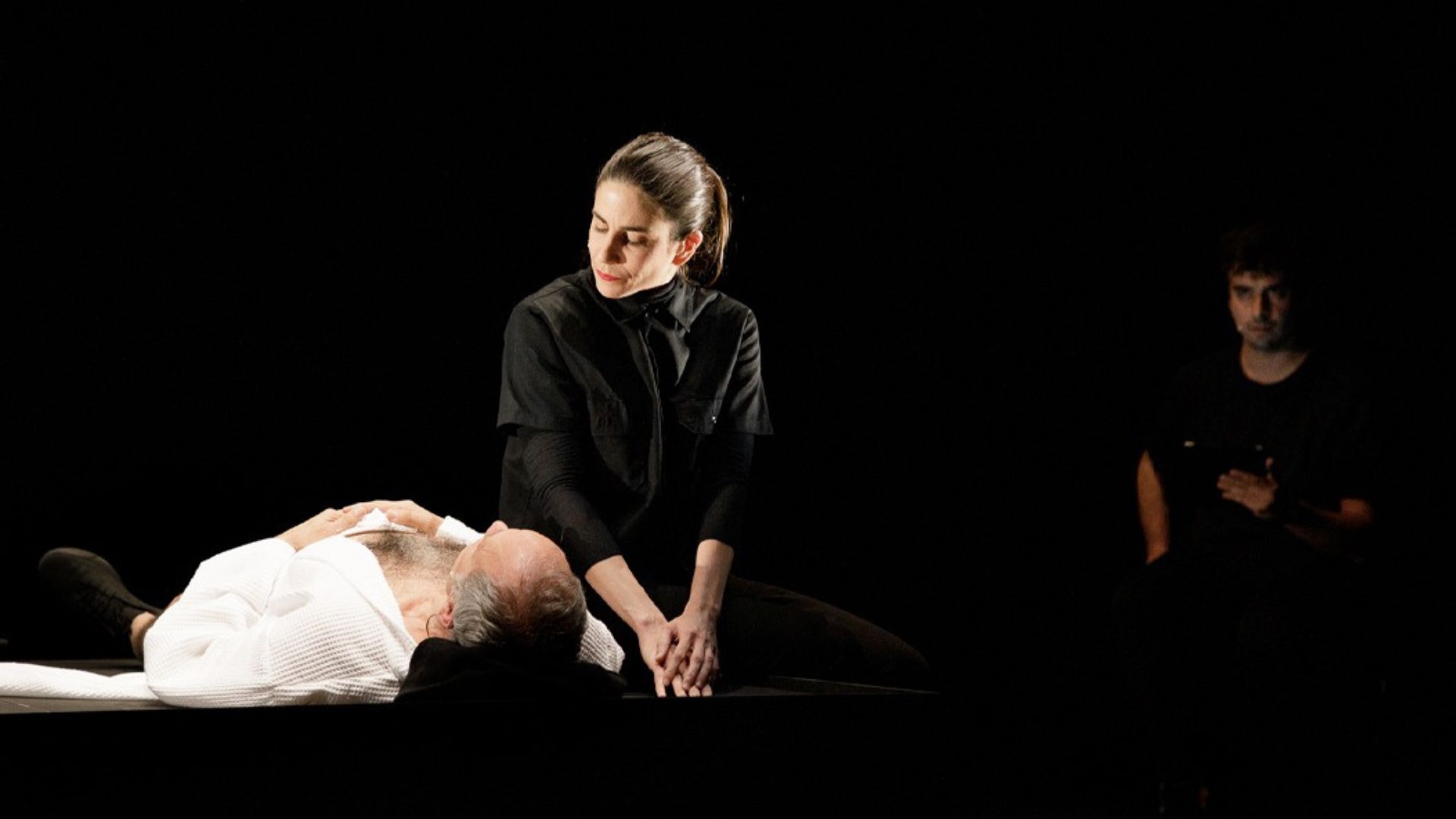 Andrea Jiménez improvisa amb un actor diferent a 'Casting Lear'