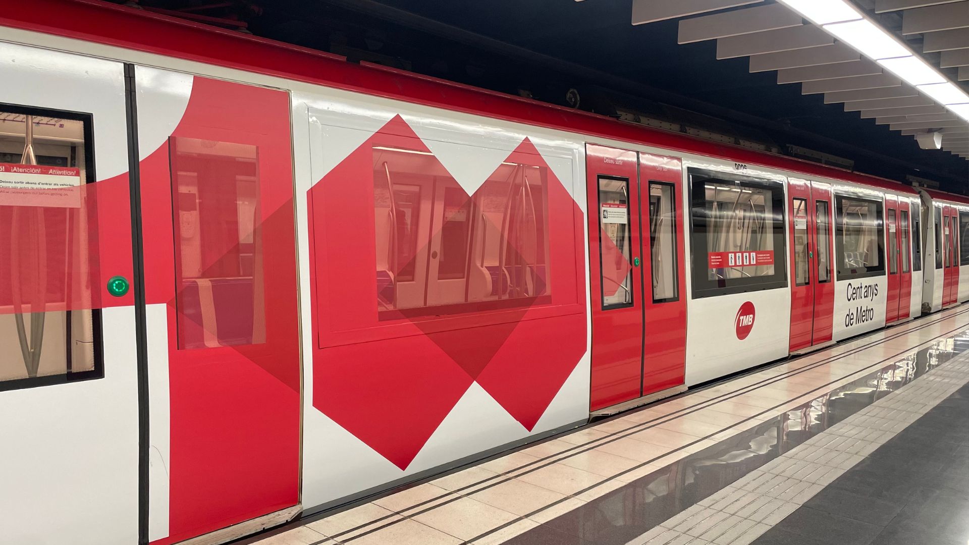 El metro de Barcelona celebra 100 anys amb activitats