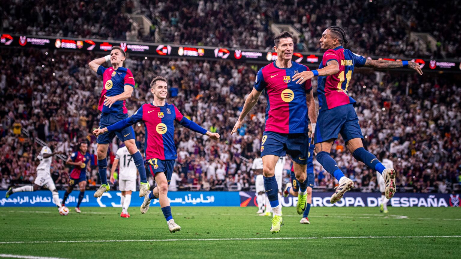 El Barça guanya la Supercopa després de golejar el Reial Madrid