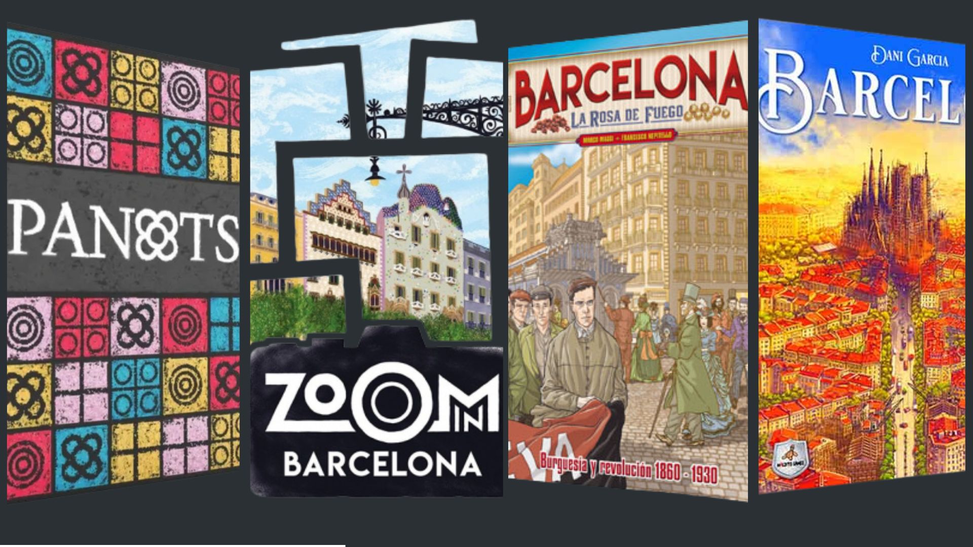 Juga amb Barcelona: jocs de taula inspirats en la ciutat