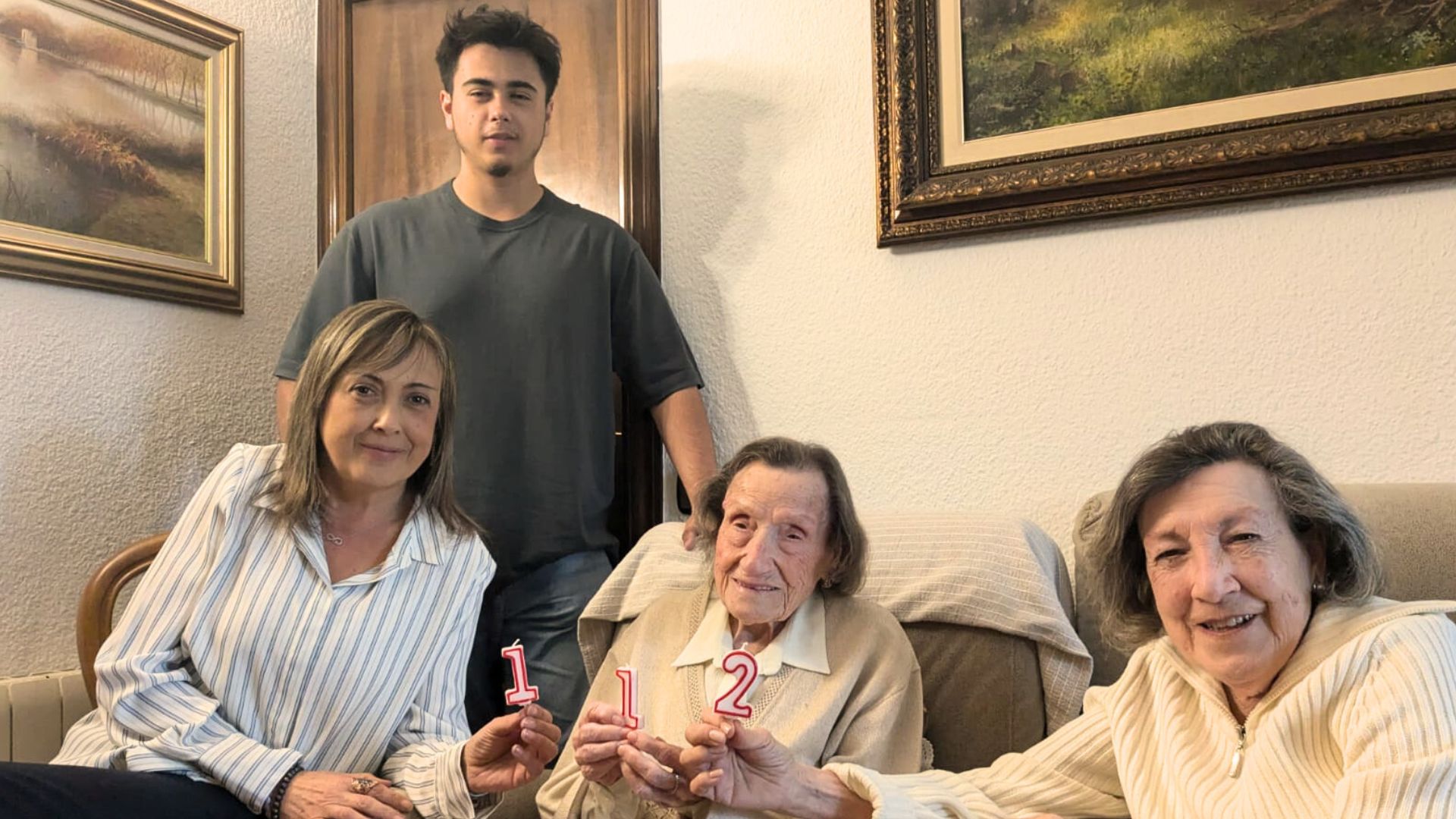 Angelina Torres i el secret dels seus 112 anys