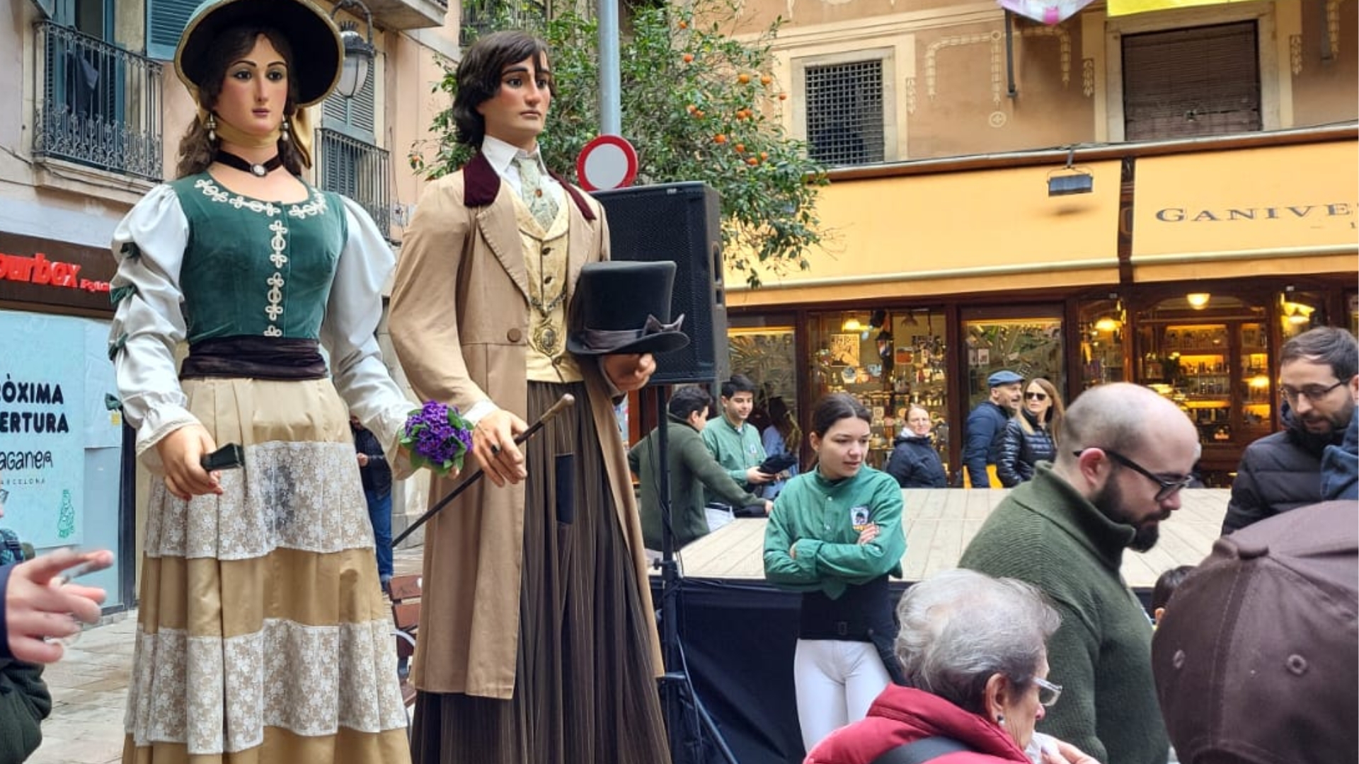 Els Gegants del Pi, protagonistes de les Festes de Sant Josep Oriol