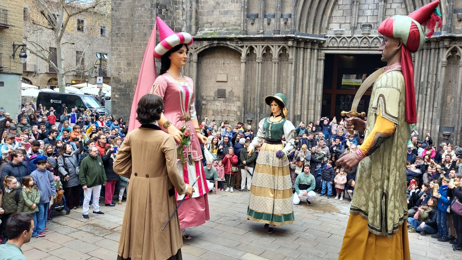 Els Gegants del Pi, protagonistes de les Festes de Sant Josep Oriol