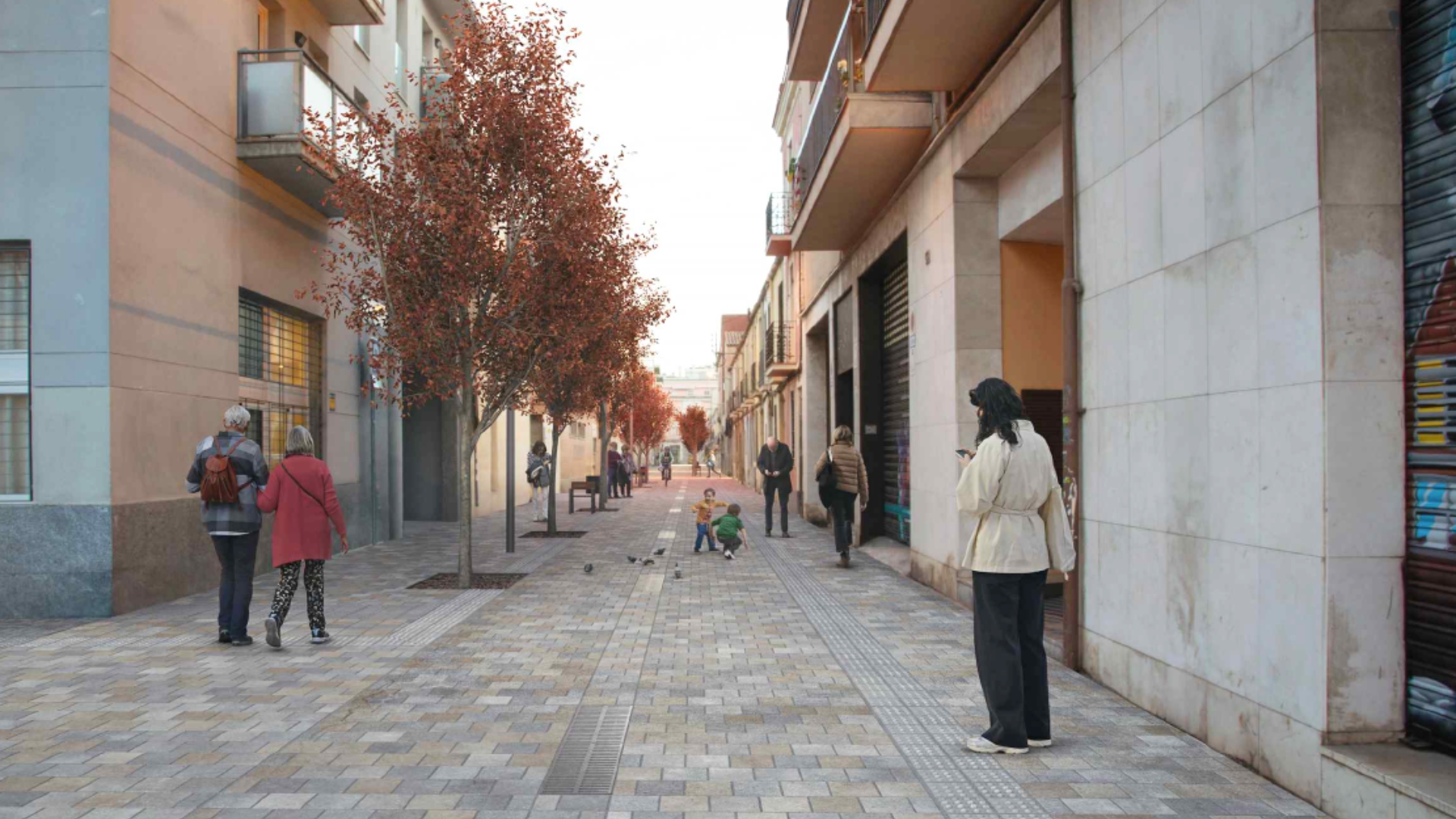 Aproven la plataforma única a 4 carrers de Sant Andreu