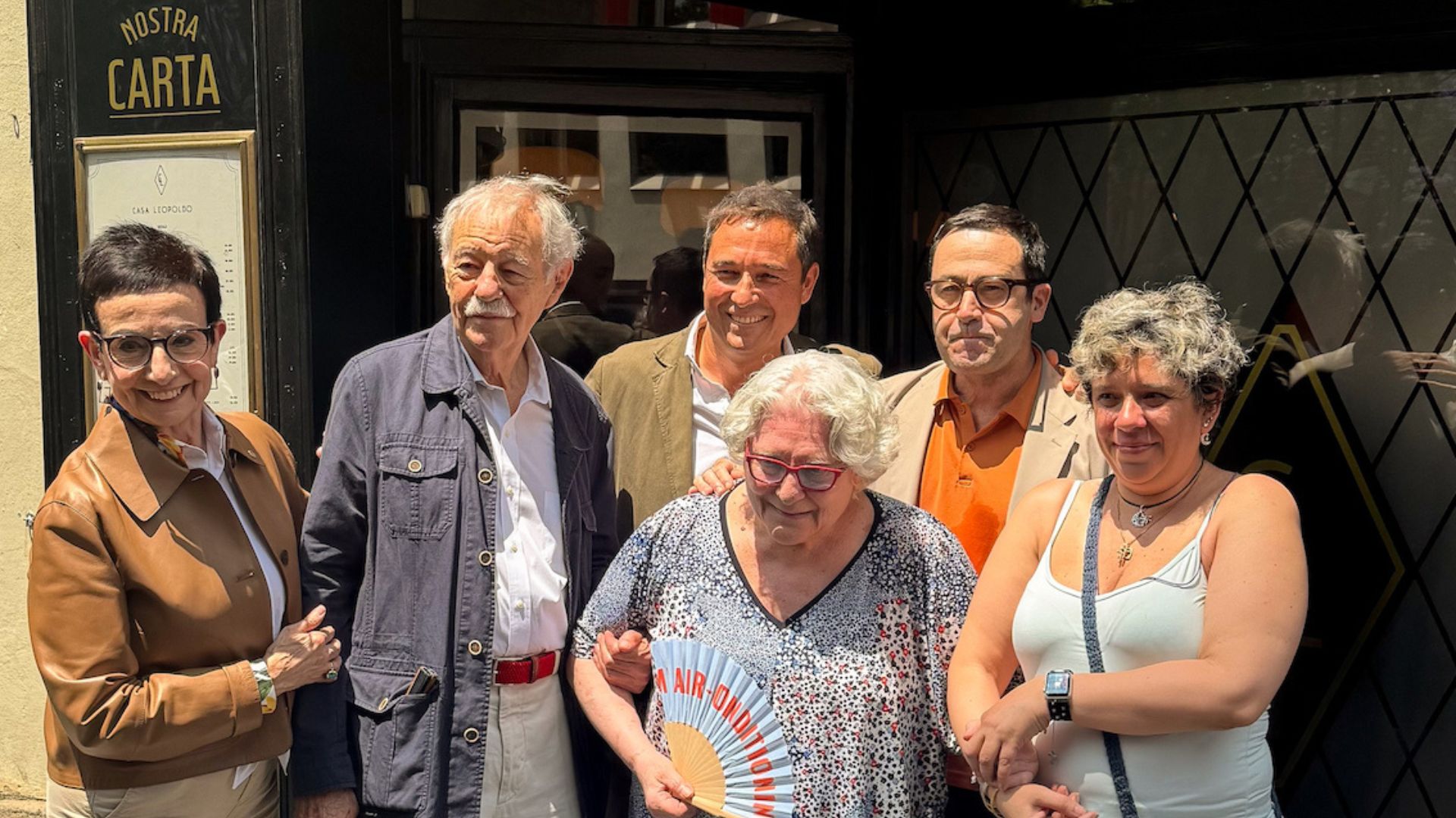 Homenatge de Casa Leopoldo a la seva expropietària Rosa Gil