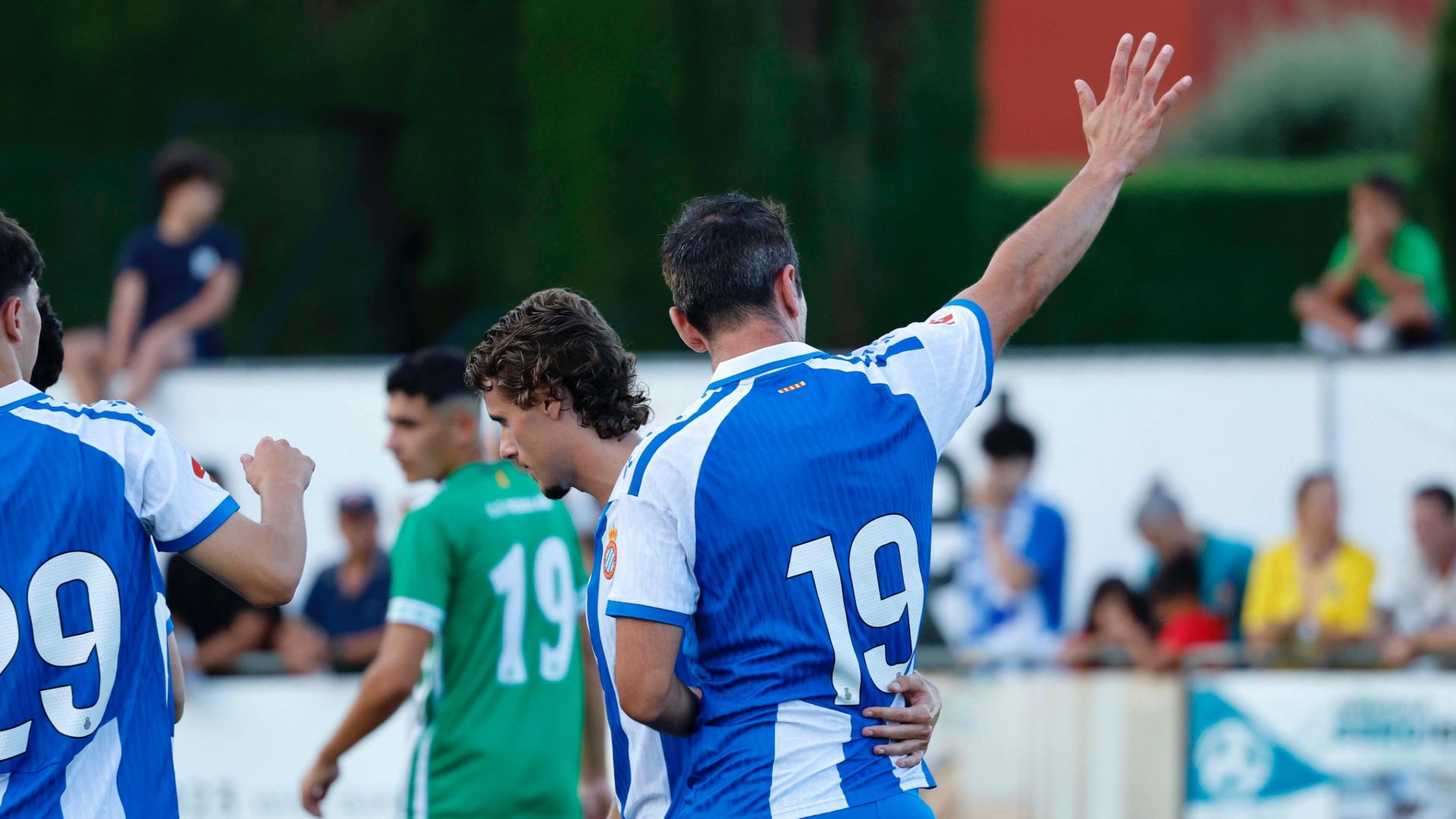 Debut i triplet de Kike García: golejada de l'Espanyol