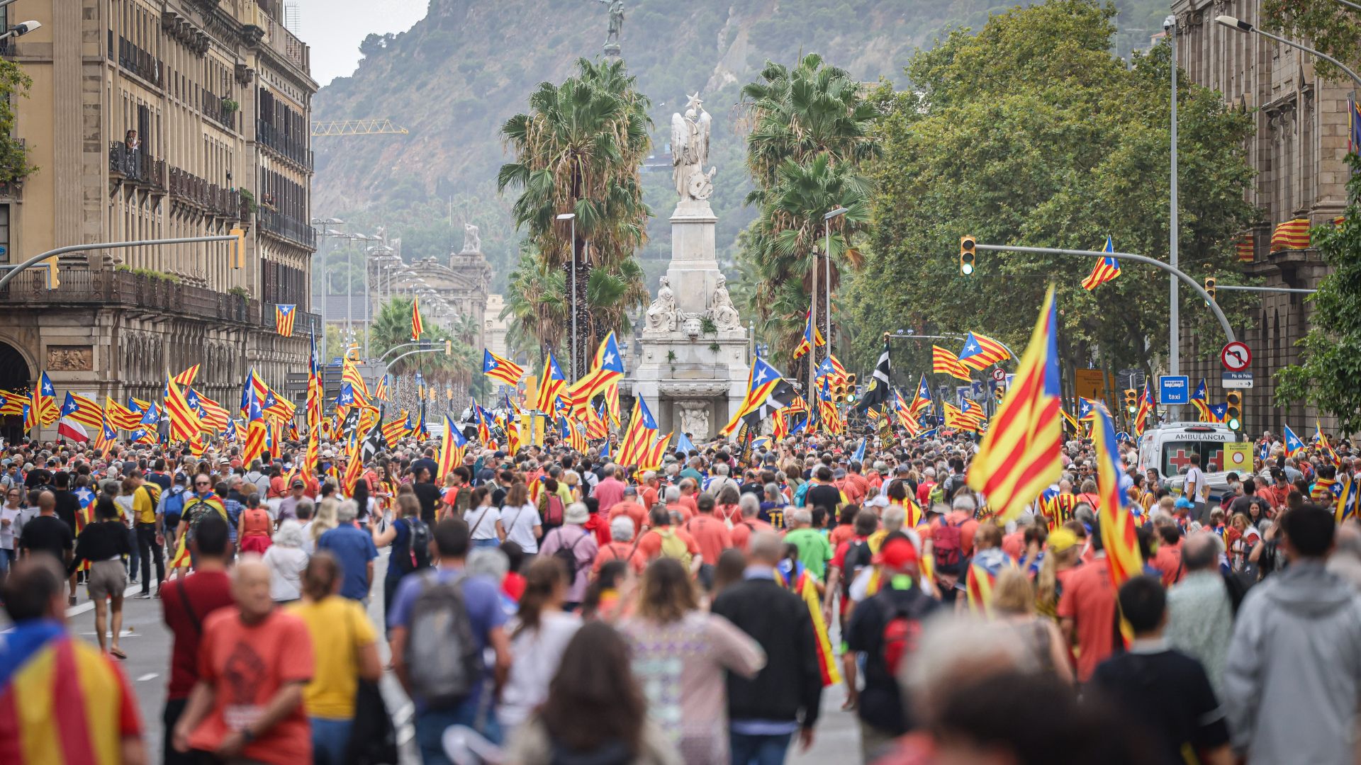 Minut a minut de la Diada 2025 a Barcelona i Catalunya