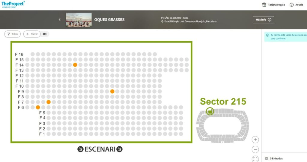 Oques Grasses esgota les entrades per a l'últim concert en 21 minuts