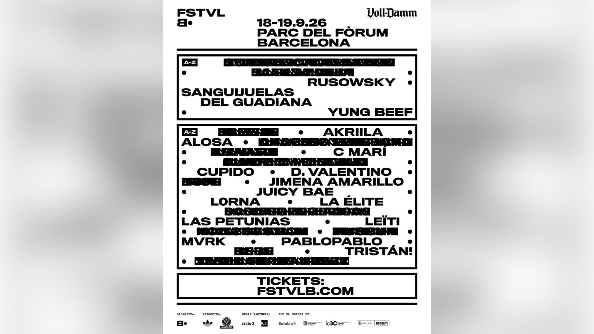 Festival·B 2026: Programa i concerts del Festival B