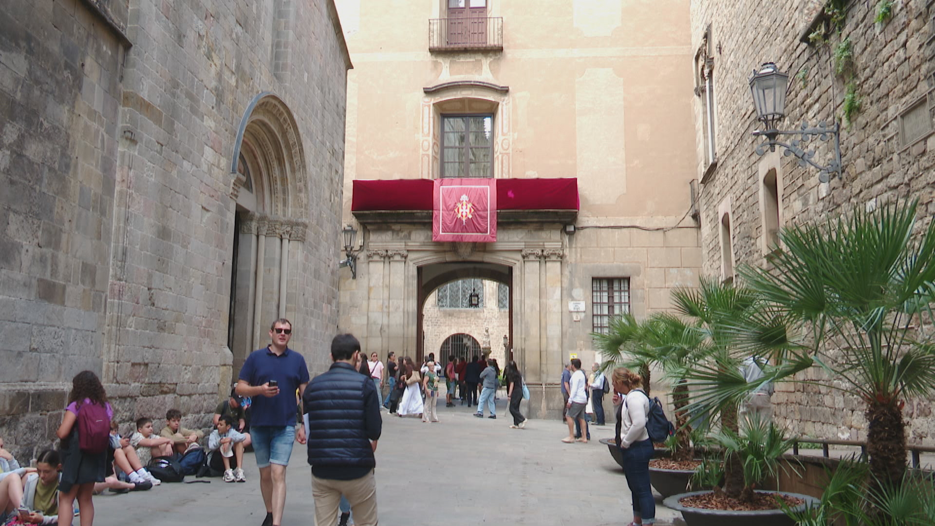 El Palau Episcopal, l'edifici mil·lenari on dormirà el papa